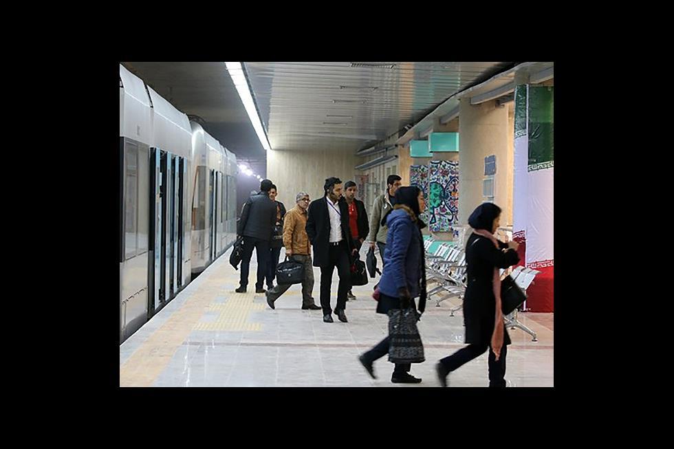 Mashhad airport metro link open | News | Railway Gazette International